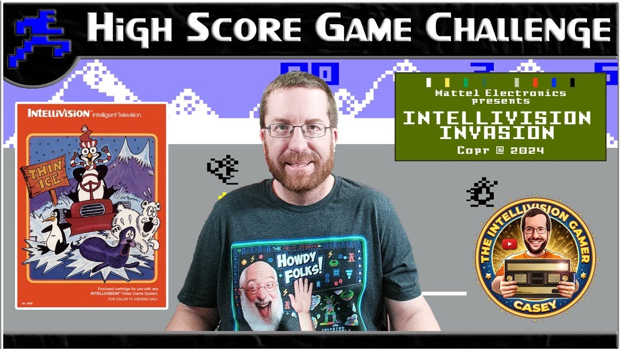 Intellivision Thin Ice High Score Challenge & Chat - YouTube
