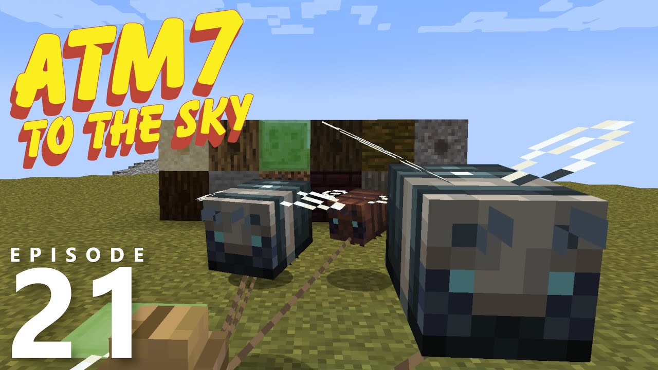 Modded Minecraft E21 - Bee Breeding - YouTube