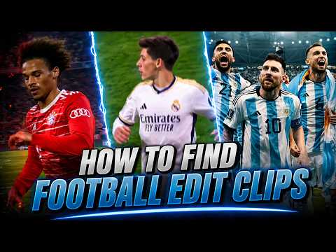 Futbol Klipleri nasıl bulunur? - Futbol editi için ücretsiz futbol klipleri