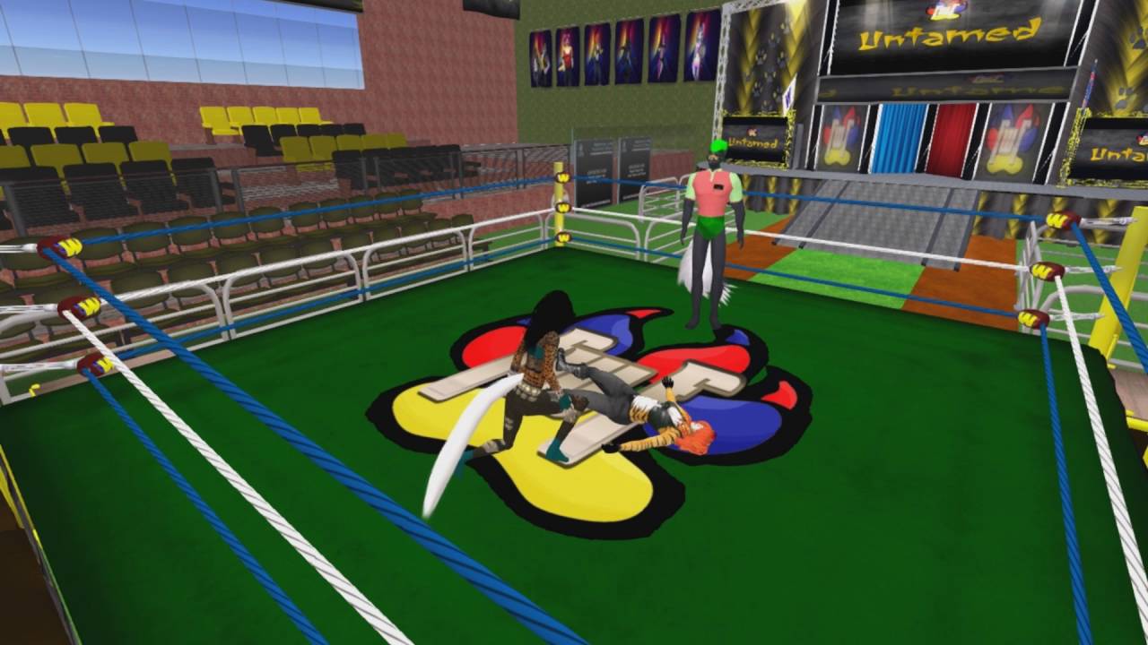 2016 6 10 FWF Untamed , Second Life Wrestling - YouTube