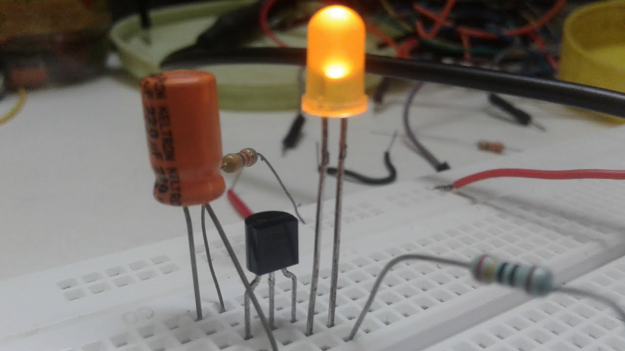 Simple Led Flasher Circuit