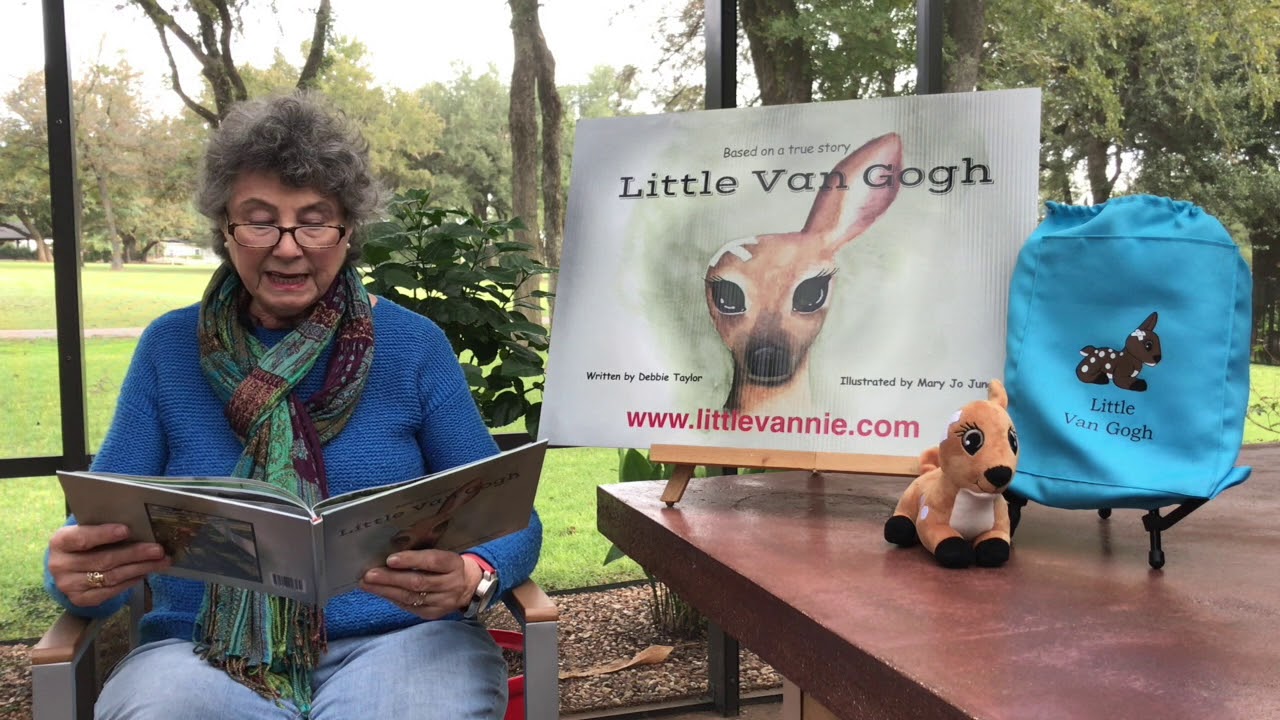 Jane McDaniel reads Little Van Gogh - YouTube