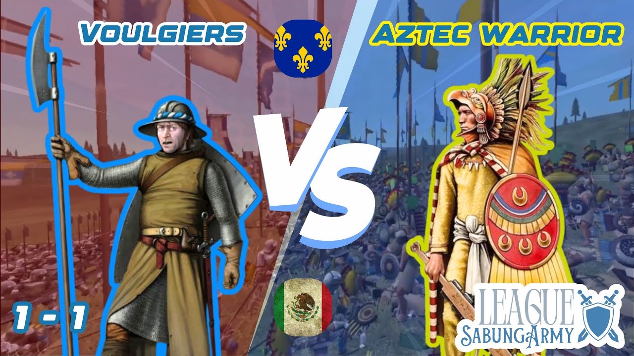 PERTANDINGAN PERDANA PEMBUKA LIGA SABUNG ARMY! PRANCIS VS AZTEC ...