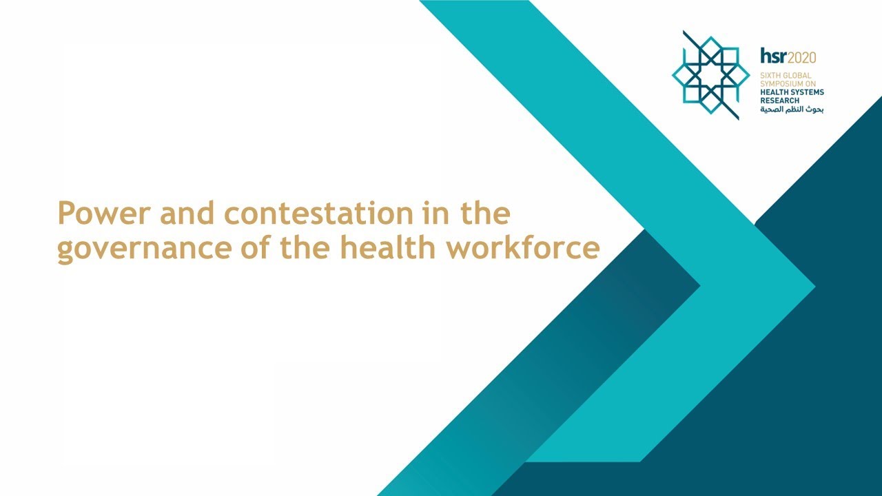 10 Mar - Power and contestation in the governance of the health ...