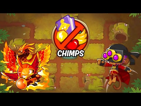 Plasma Monkey Fan Club + Wizard Lord Phoenix | 2 Tower CHIMPS | BTD6 ...