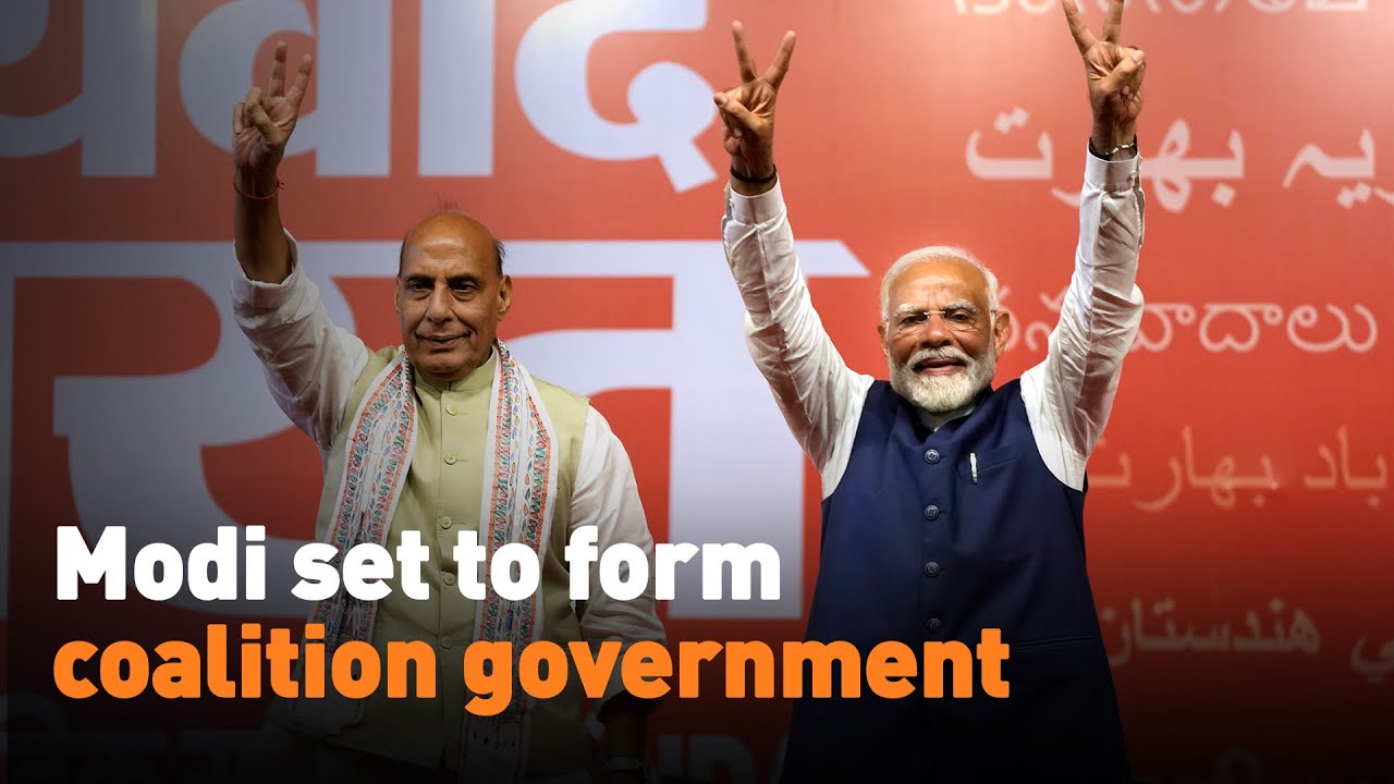 Modi set to form coalition government - YouTube