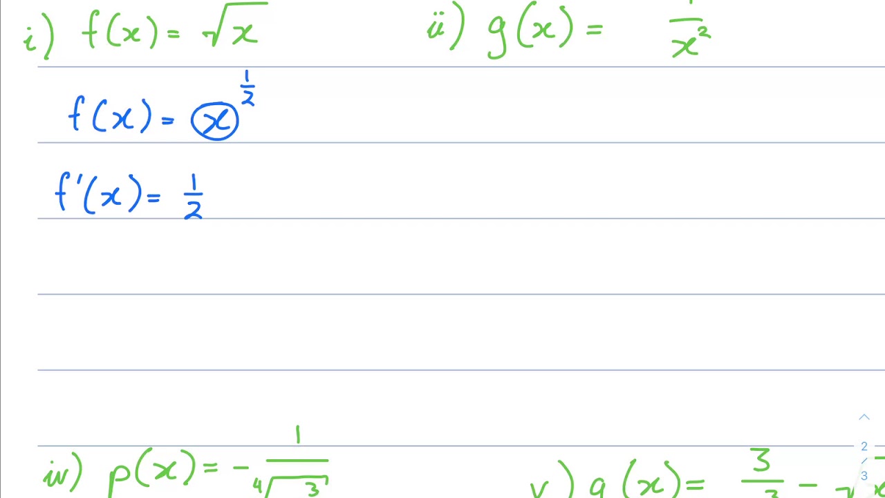 Calculus 5 The Power Rule YouTube calculus-5-the-power-rule-youtube