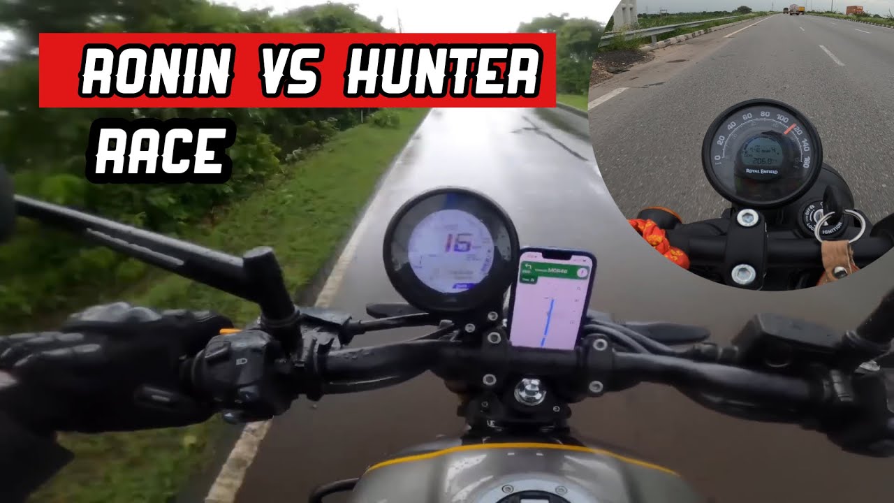 Finally: RE Hunter 350 Vs Ronin 225 Race ! Results ! Top Speed ? Who Is ...