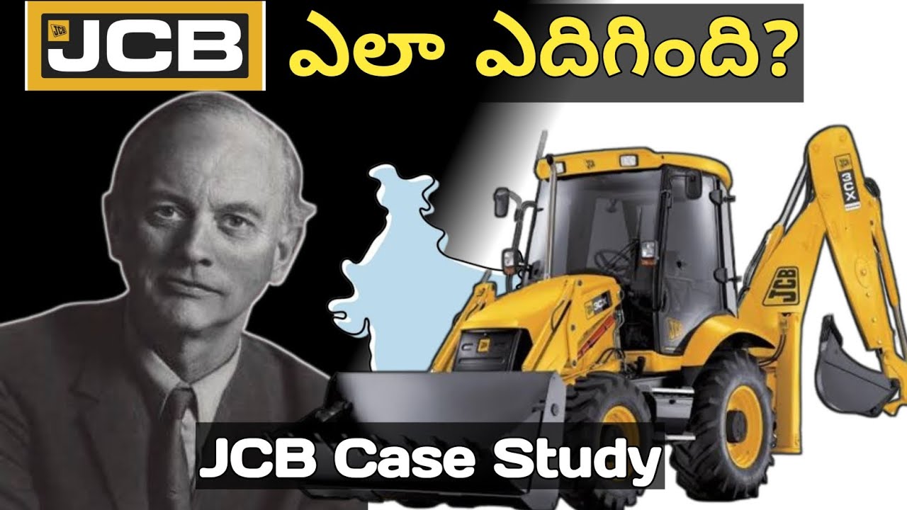 How JCB Started From A Garage To World`S Largest Excavator Company In ...