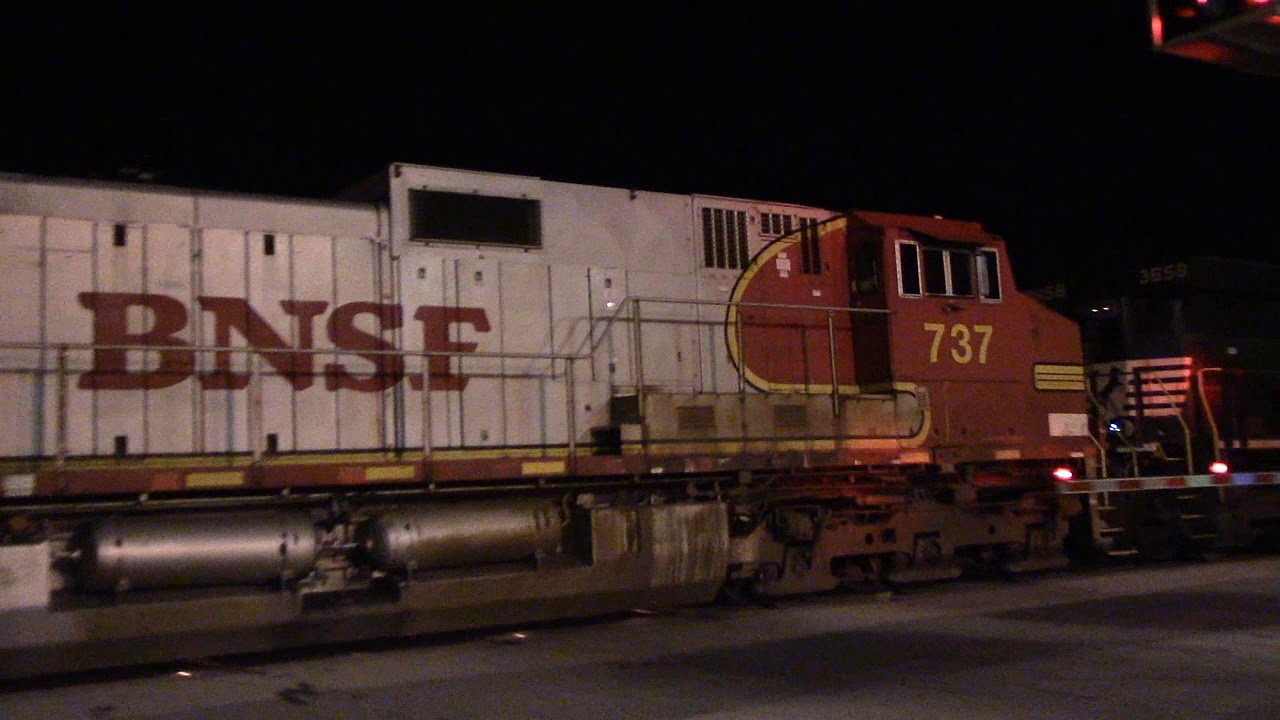 3/10/18 - BNSF 737, a BNSF Warbonnet, trails on NS 168 at Centralia, IL ...