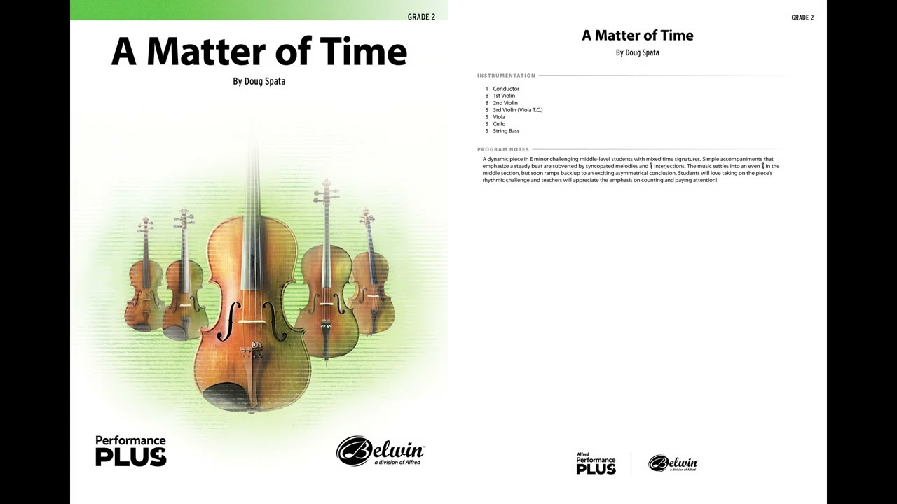A Matter of Time, by Doug Spata – Score & Sound - YouTube