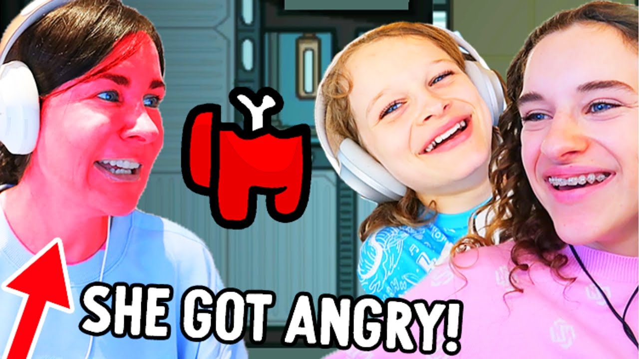 WE PRANKED MAMA (she got angry) in Among Us Gaming w/ The Norris Nuts ...