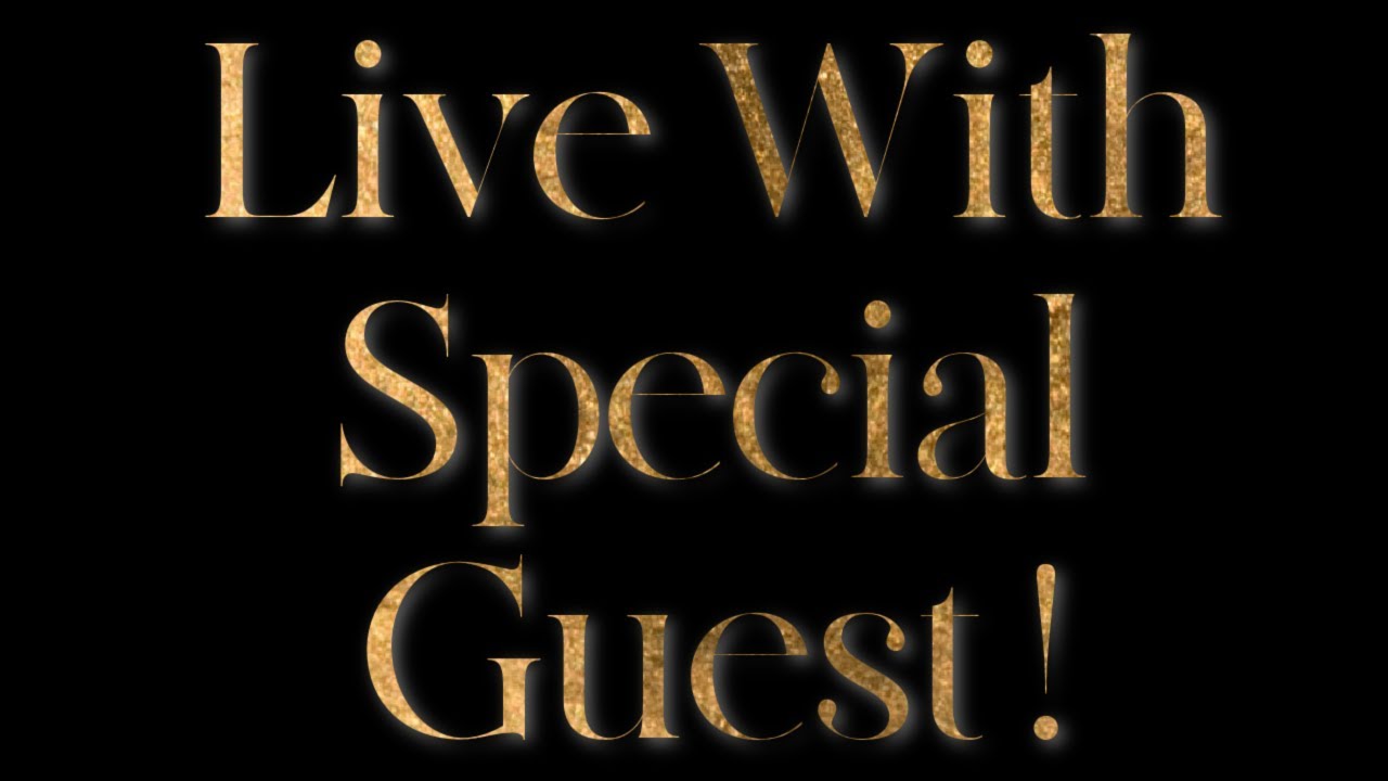 Live Interview With A VERY SPECIAL GUEST ! 🎉 - YouTube