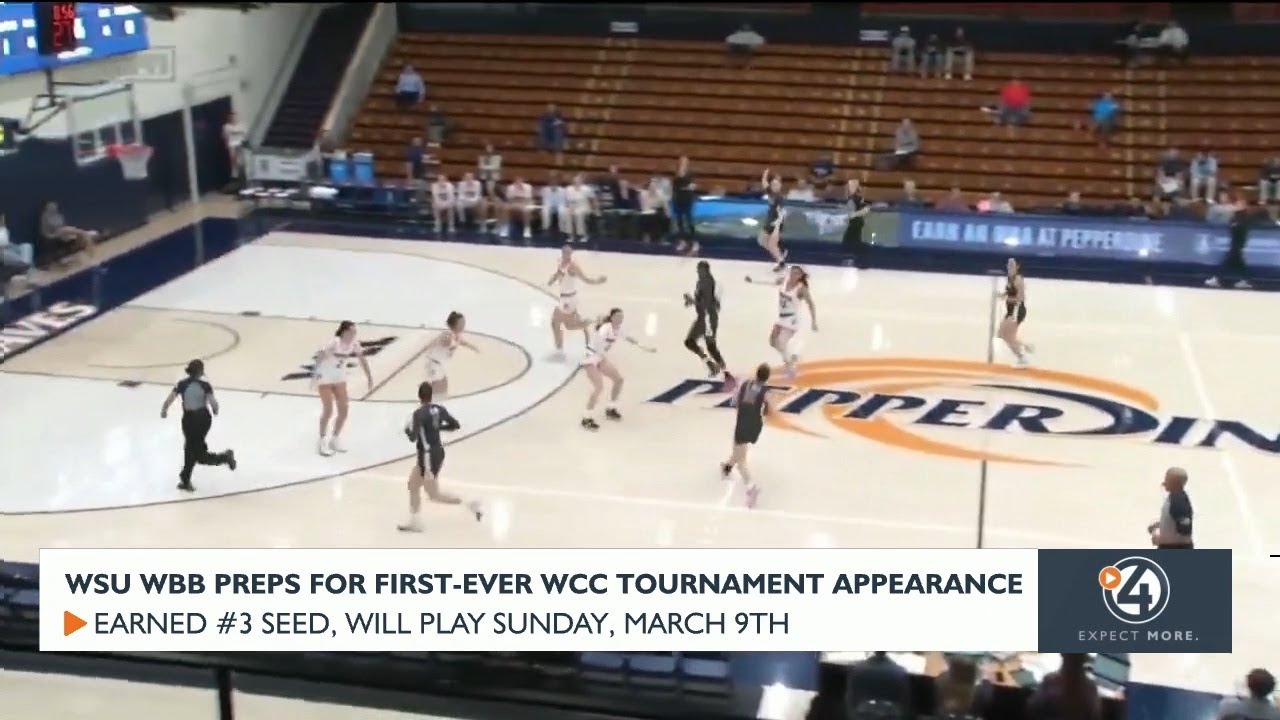 WSU WBB preps for first-ever WCC Tournament appearance - YouTube