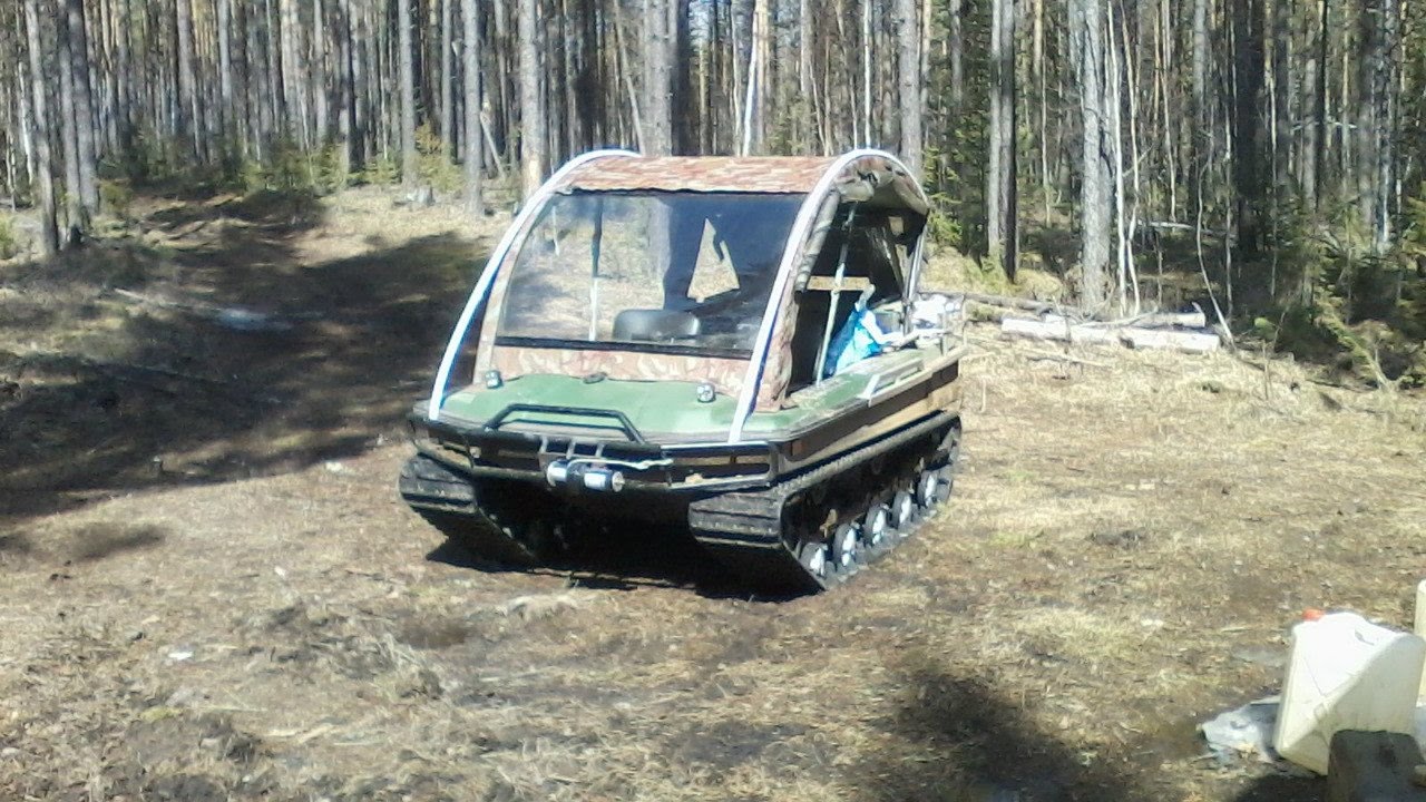 Немного правды о снегоболотоходе Viking 775 - YouTube