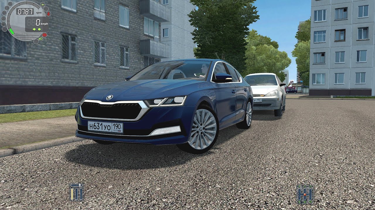 2020 Skoda Octavia 1.0 TSI || City Car Driving || Logitech Wheel - YouTube