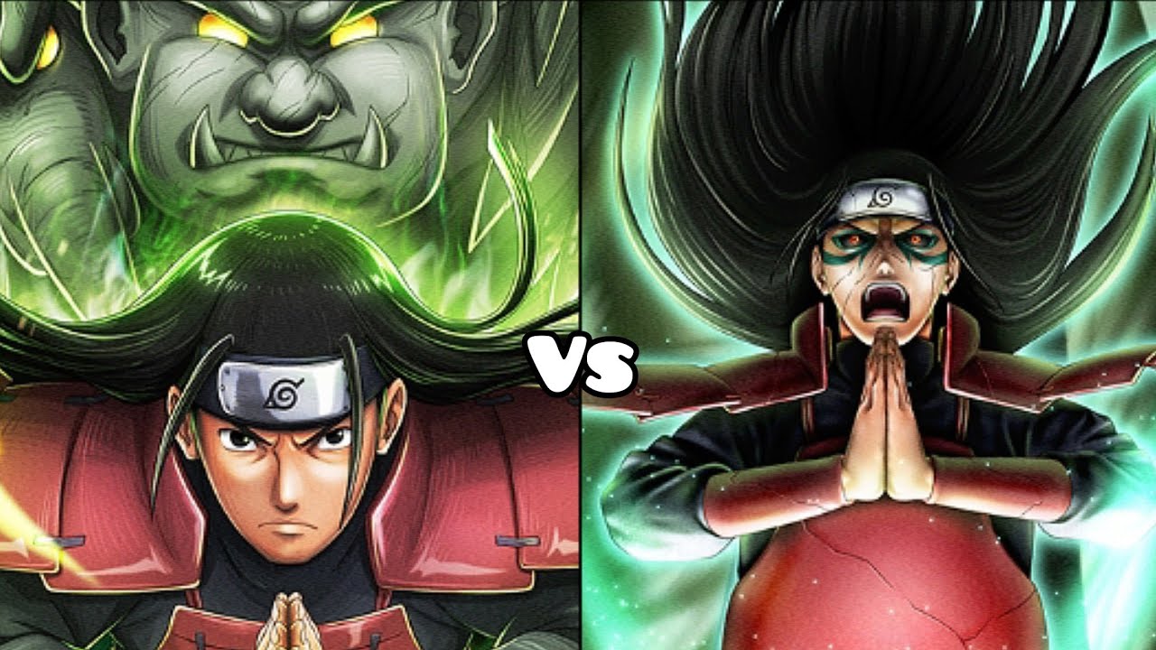 Hashirama Senju VS Hashirama Senju (Reanimation Sage Mode) Solo Attack ...