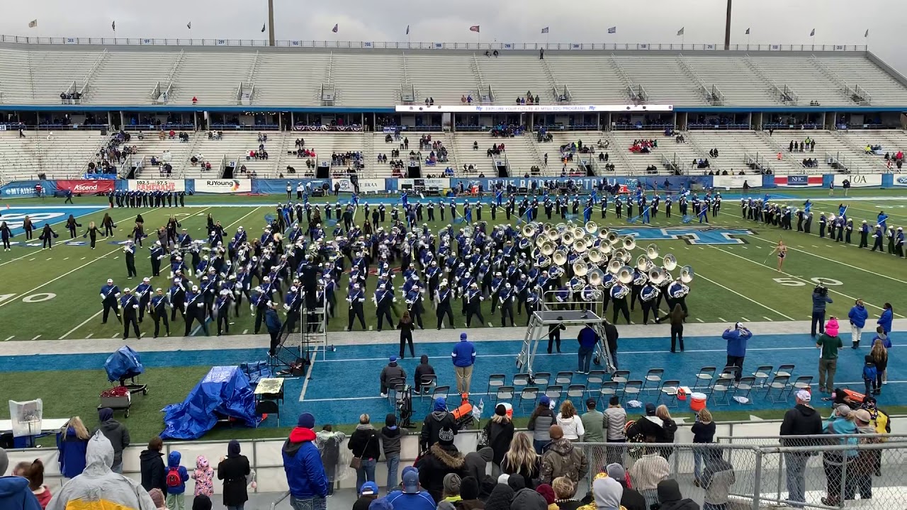 MTSU Band of Blue Fall 2019 - YouTube