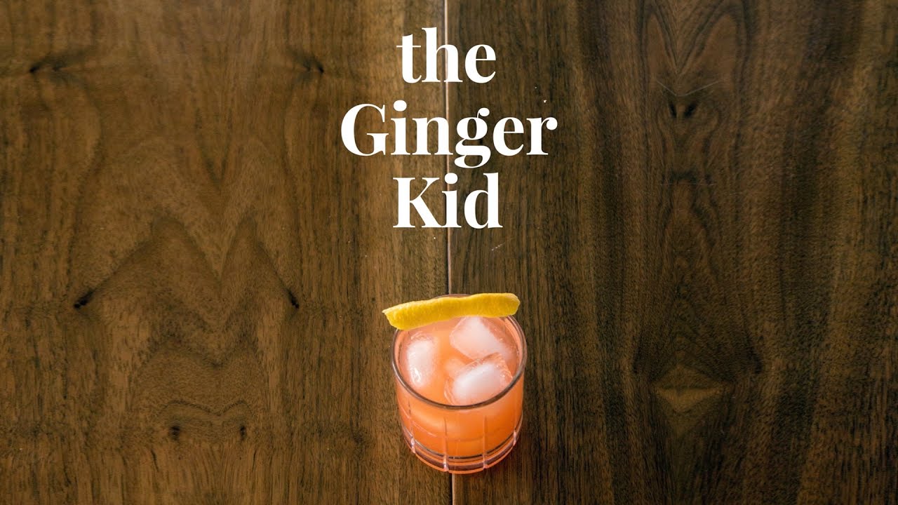 Gin Cocktail Recipe: The Ginger Kid - YouTube