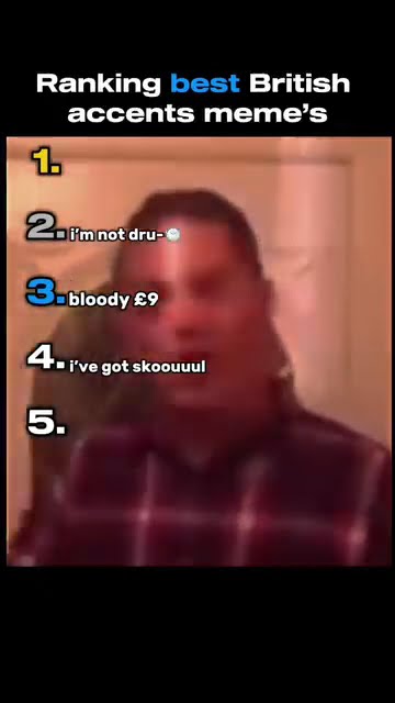 Ranking the Best British Accent Memes 🇬🇧😂 | From Posh to Roadman! # ...