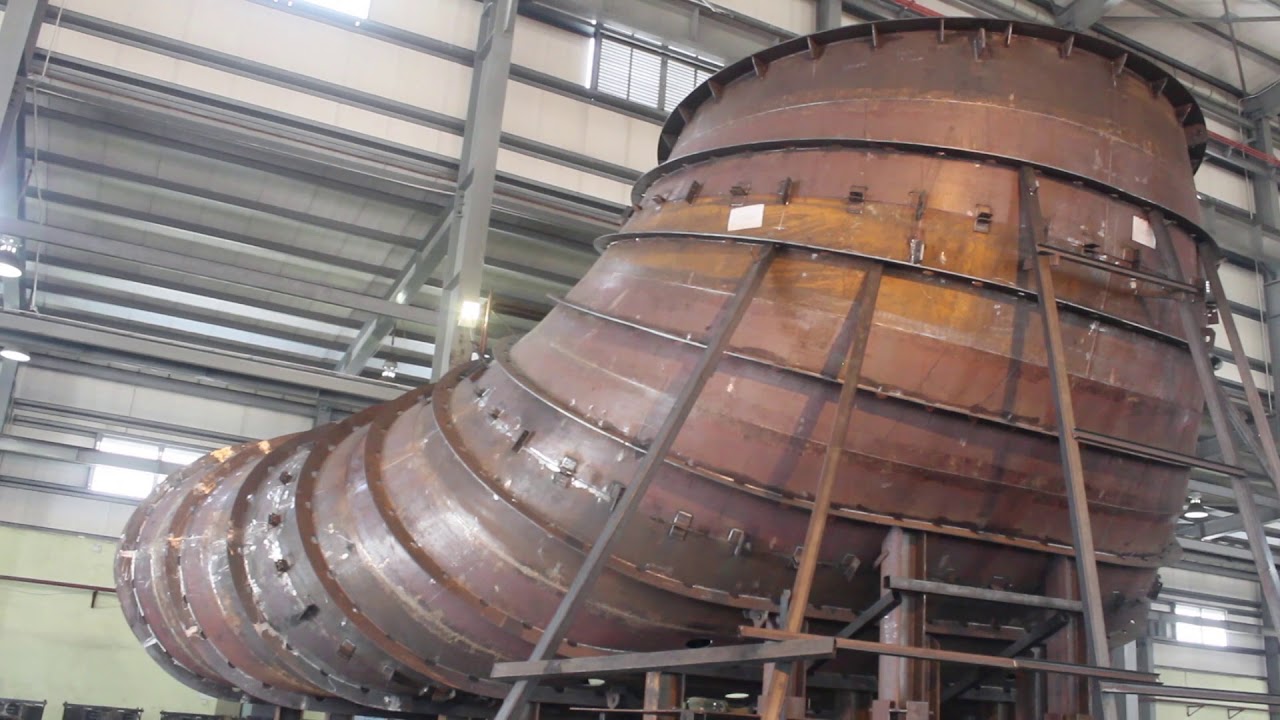 Ống xả thuỷ điện - Draft tube (hydroelectricity project)ー水力発電所の排気管 ...