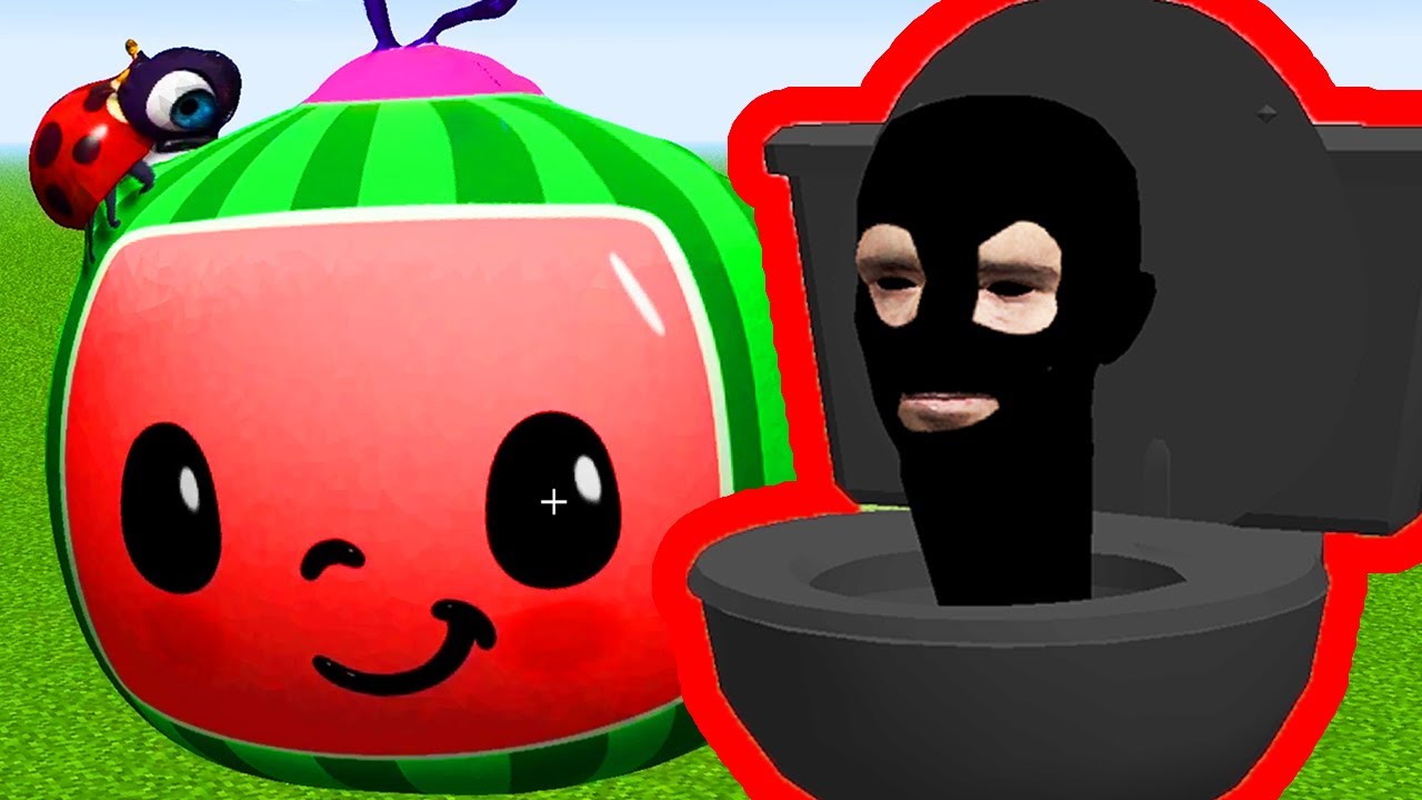 This is Real Giant Robber Skibidi Toilet in Minecraft vs COCOMELON ...