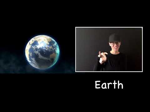 The Earth's Rotation (in ASL) - YouTube