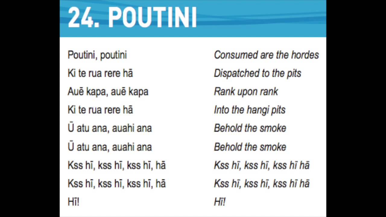 24. Poutini - YouTube