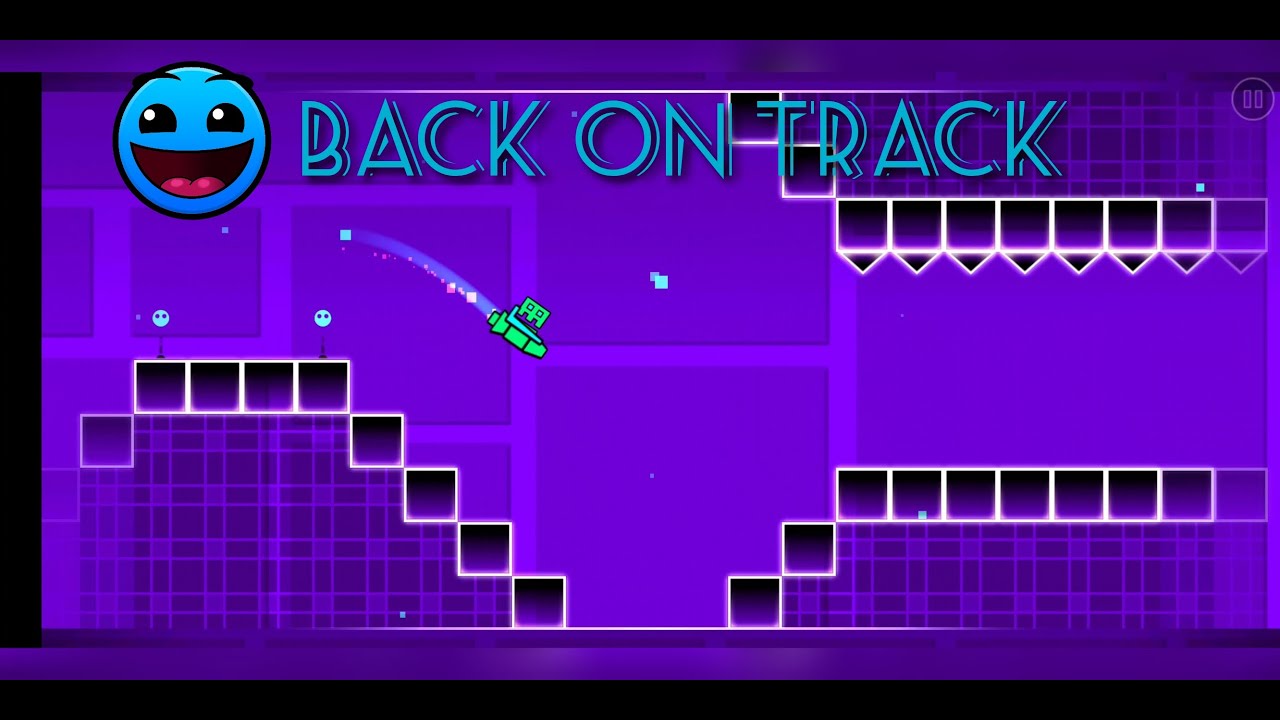 Geometry Dash - Back On Track (Level 2) 100% [All Coins 🪙] - YouTube