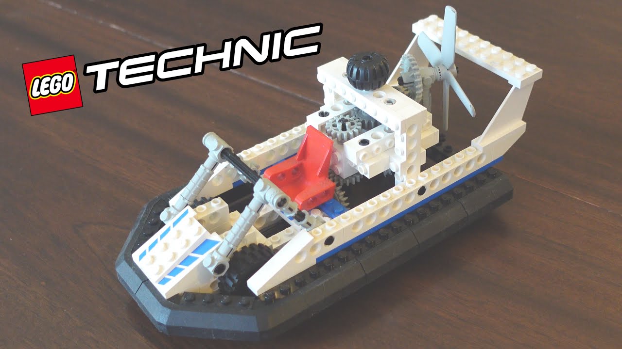 Lego Technic 8824 Hovercraft from 1994 - YouTube