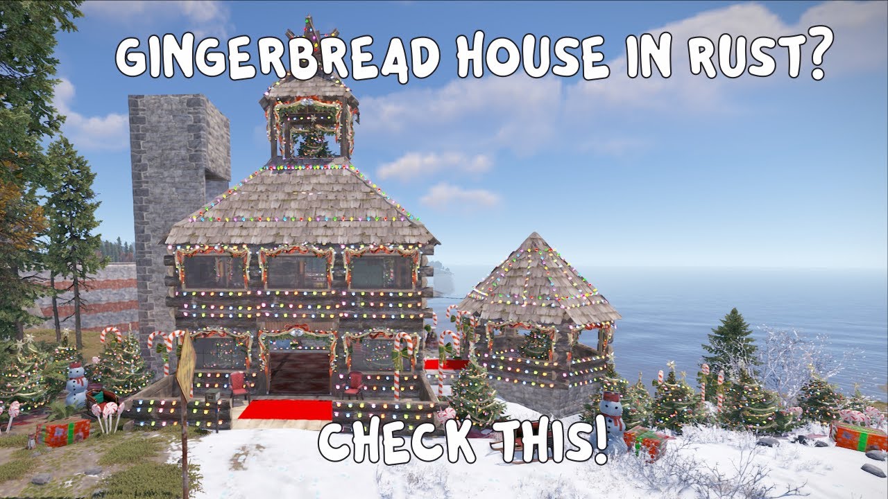 Gingerbread house in Rust? Maybe the best one, check this! Rust ...