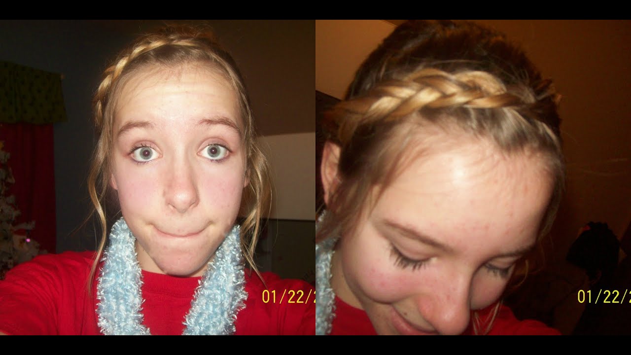 Dutch Braided Headband Tutorial - YouTube