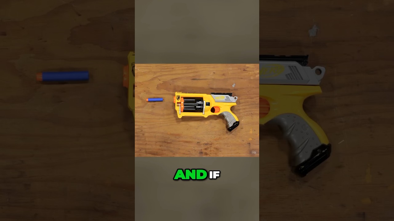 The Challenge of Creating a Tiny Functional Nerf Gun - YouTube