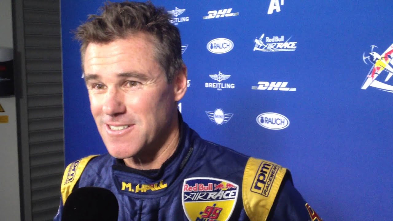 Matt Hall on Race Day of 2014 Red Bull Air Race Rd 8 - YouTube
