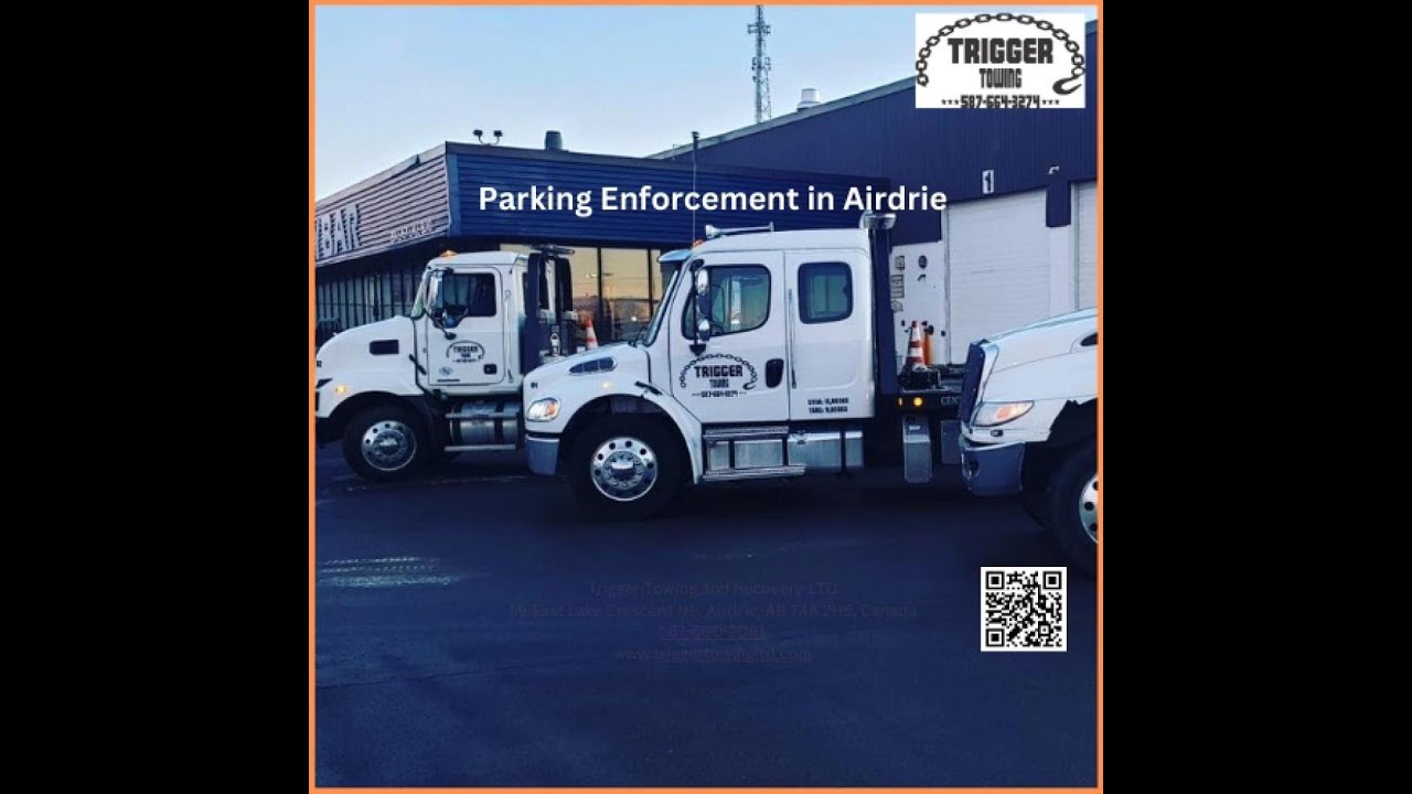 Parking Enforcement Airdrie | Call (587) 600-2061 - YouTube