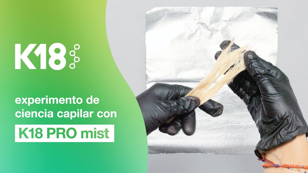K18 Hair: ¿Funciona realmente el K18 PRO mist? - YouTube