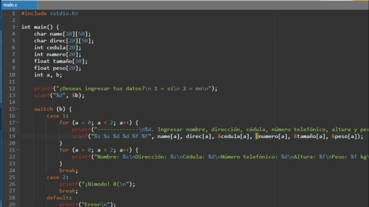 Ejercicios con Arreglos en Lenguaje C -- Parte 3 - YouTube