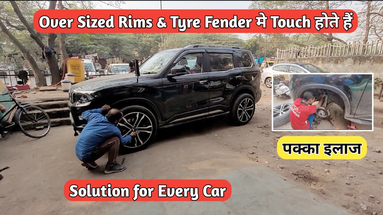 Scorpio N & Classic | Body Roll & Tyre Rubbing on Fender SOLVED ...