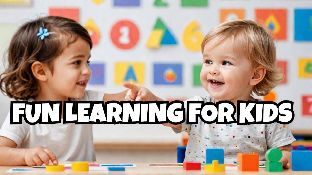 Learn ABC Phonics Shapes Numbers Colors Toddler Learning Videos For 3 ...