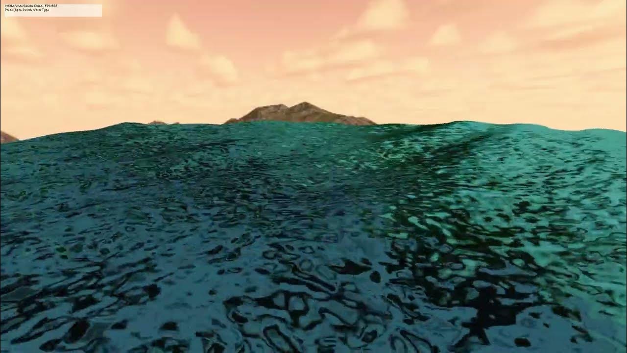 Irrlicht 3D Water Shader Demo - YouTube