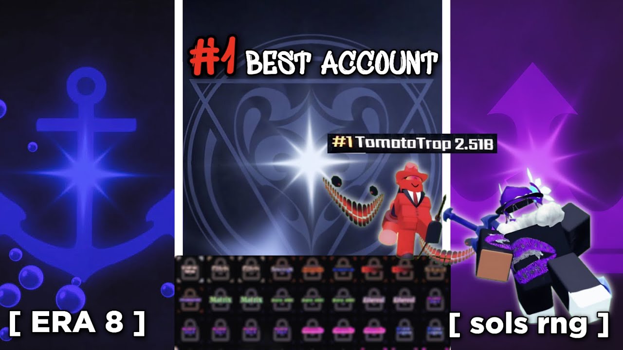 The Best Account in Sol's RNG! #1 On Leaderboard! Sol's RNG [ERA 8 ...