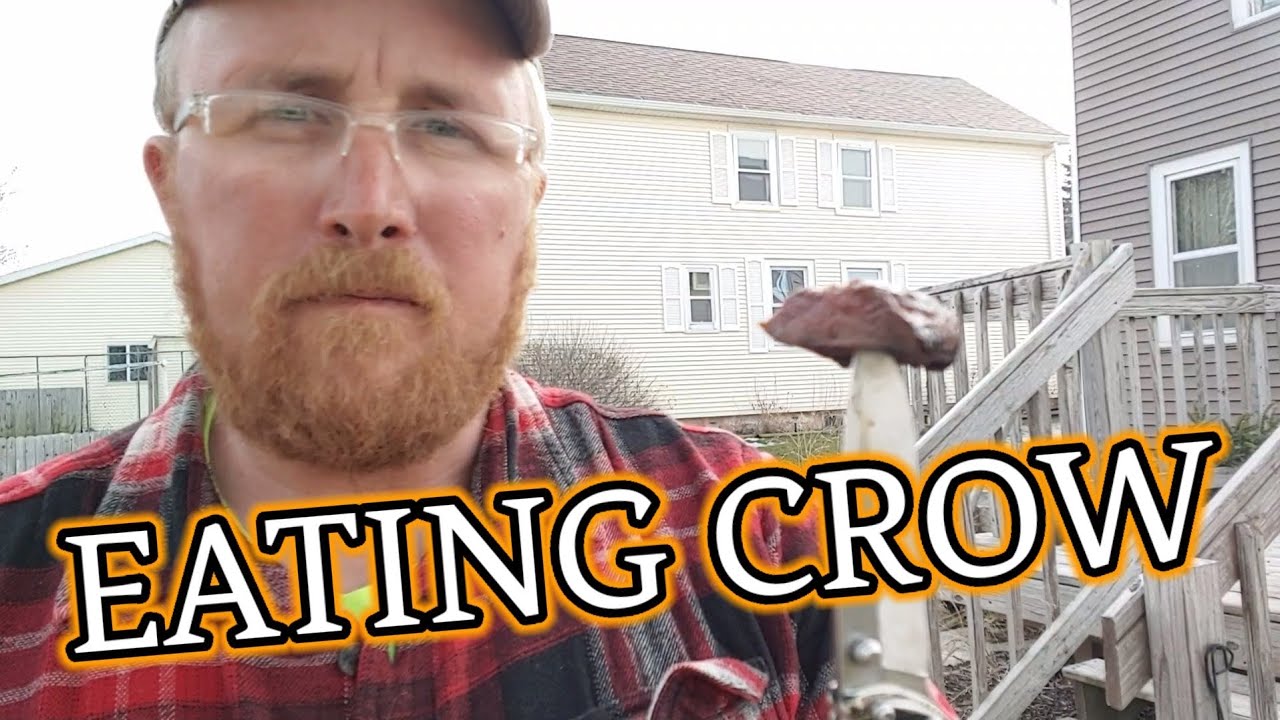 COOKING and EATING CROW (literally) - YouTube