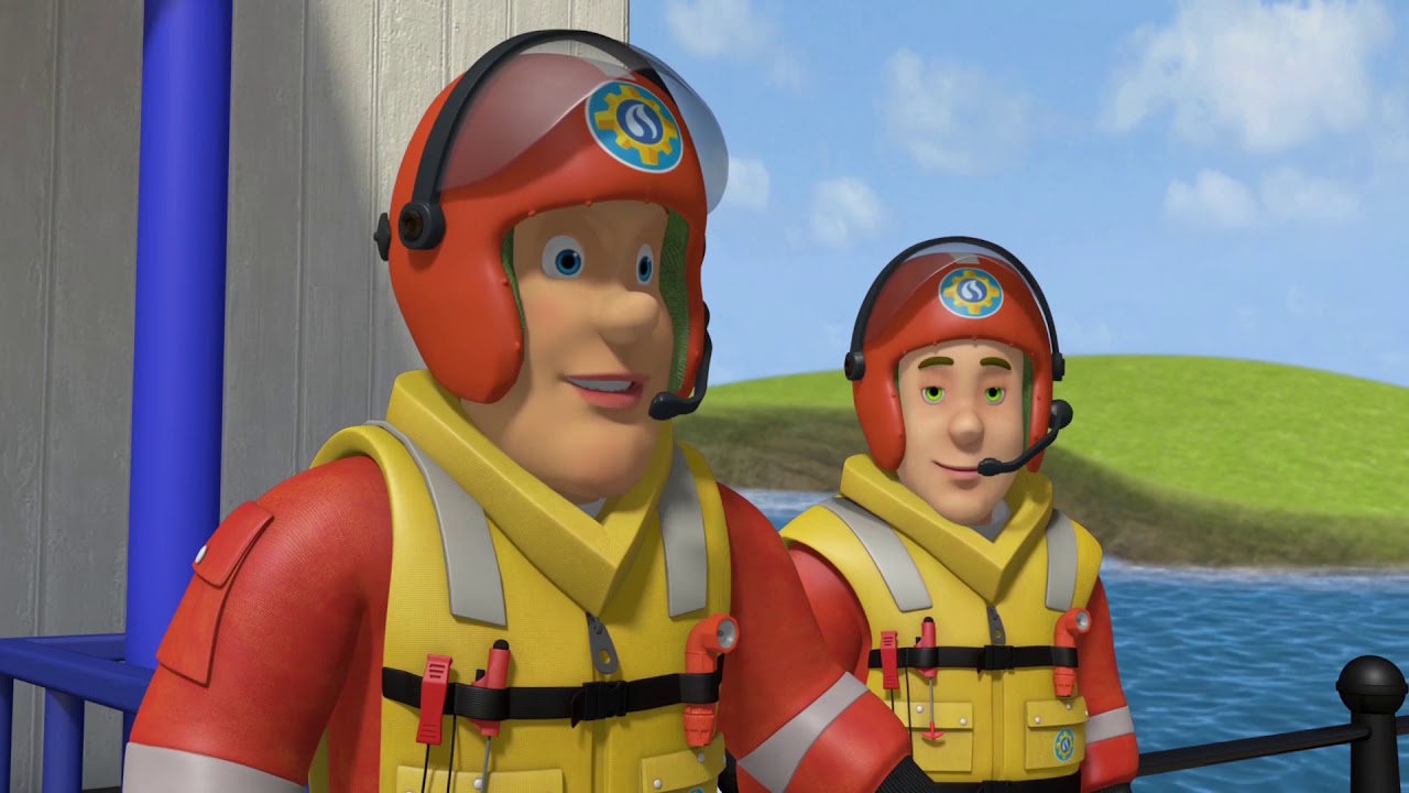 Fireman Sam US 🌟Sam at Sea! 🔥New Episodes 🔥Fireman's Rescues 🌟Kids ...
