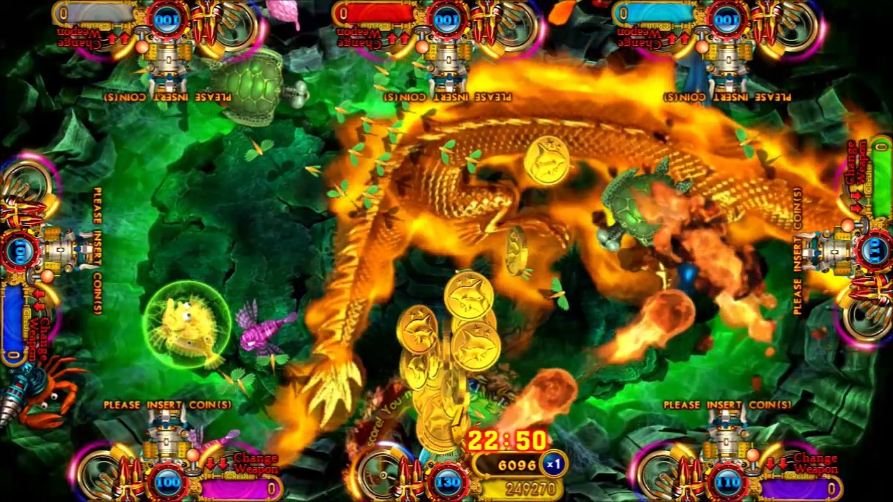 Thunder Dragon Ocean King 2 Game Play Demo - YouTube