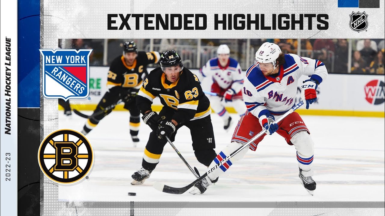 New York Rangers vs. Boston Bruins Mar 4, 2023 HIGHLIGHTS - YouTube