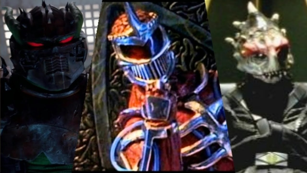 The American Exclusive Power Rangers Villains - YouTube