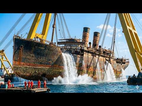 Full Salvage of the SS Umbria after 86 Years: Historic Red Sea Cargo Ship Recovered & Rebuilt - ASMR