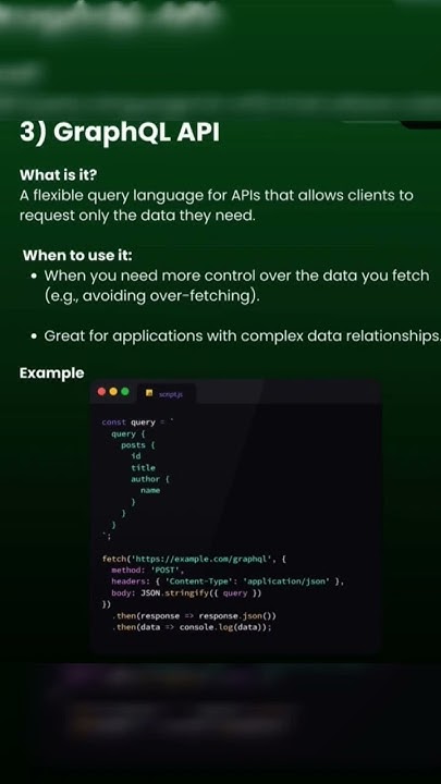 Rest api| graph api | api #api #coding - YouTube