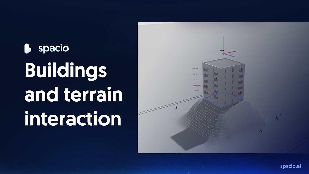 Spacio Basics: Buildings and terrain interaction - YouTube