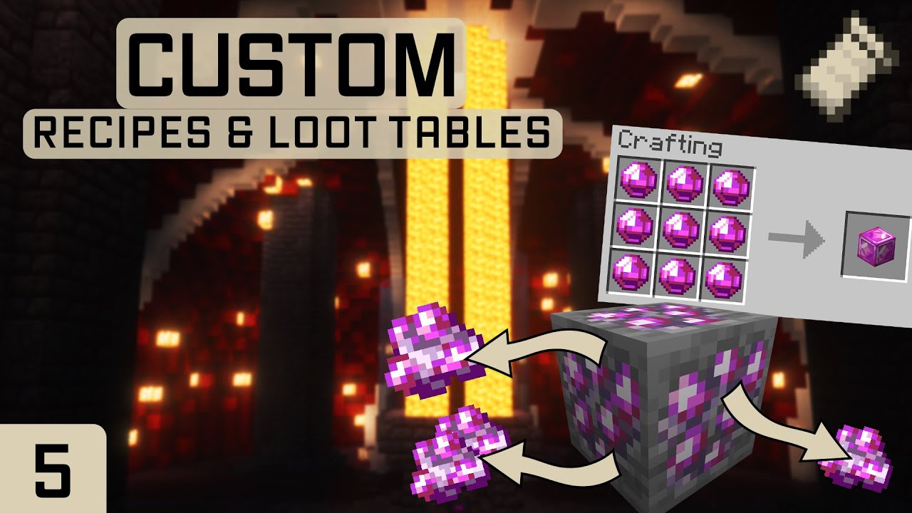 Fabric Modding Tutorial Minecraft 1 21 Custom Recipes And Loot Tables 5 Youtube